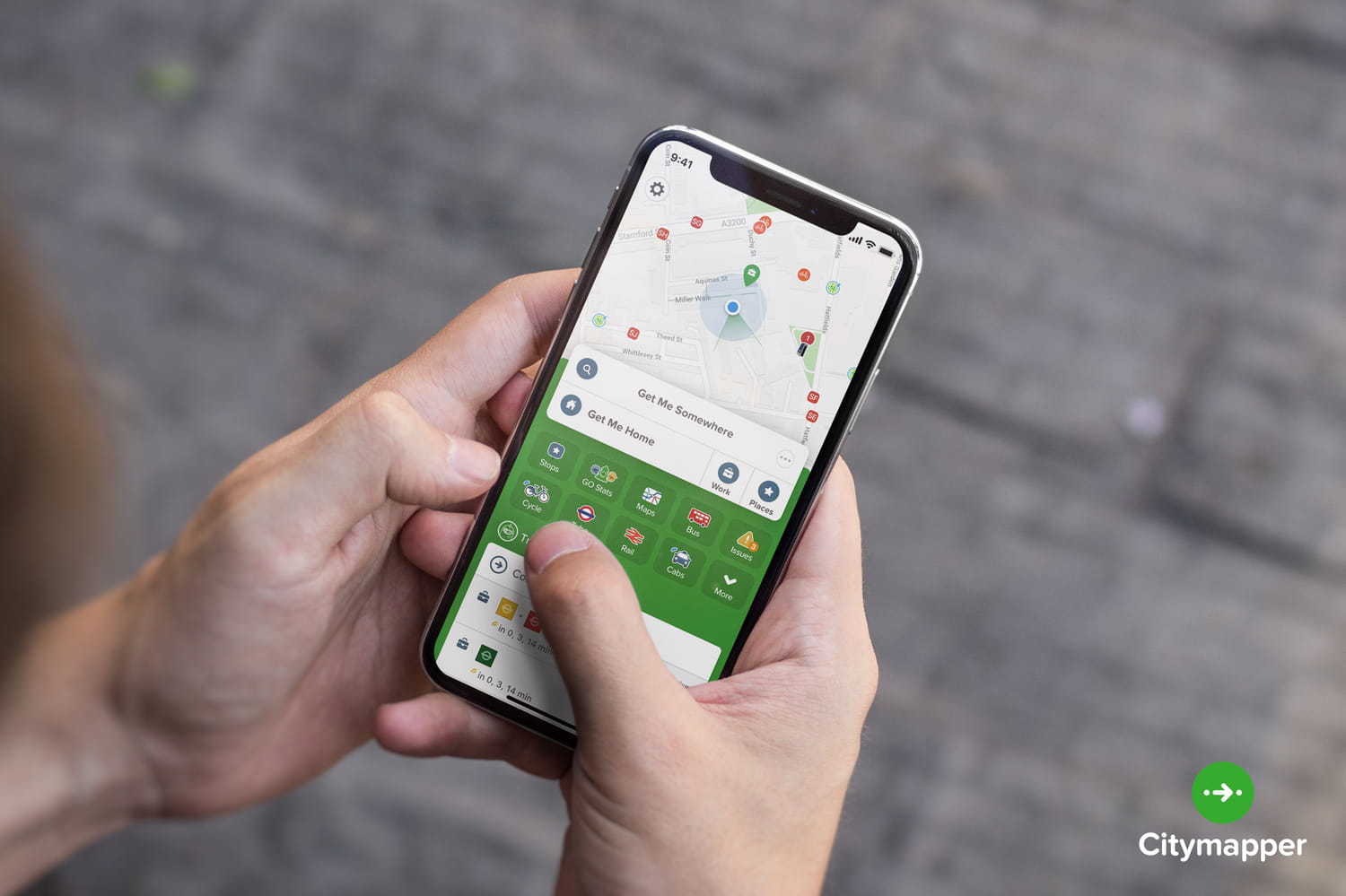 Télécharger Citymapper gratuit pour iOS, Android - CCM